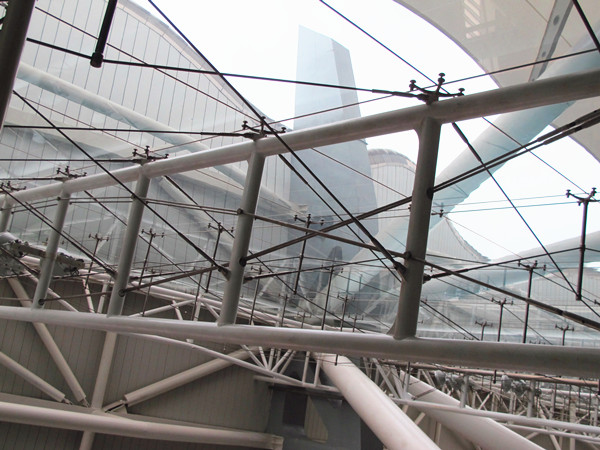 spider fitting tension cable project